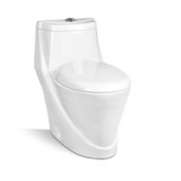 China Bathroom Sanitary Ware White Pedestal Basin Two Piece Ceramic Toilet Set for sale
