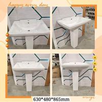 China Wall Mounted Bathroom Sanitary Ware Ceramic Hand Wash Basin Sink for sale