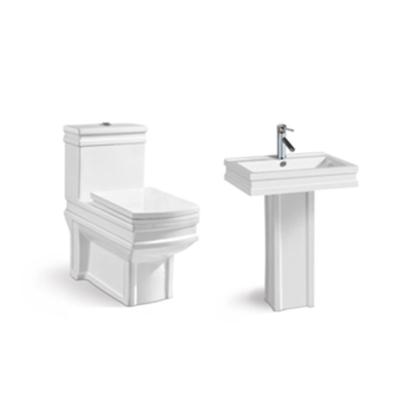 China Super Vortex Siphon One-Piece Toilet Anti-Odor Ceramic 305mm S-Trap Floor Mounted for sale