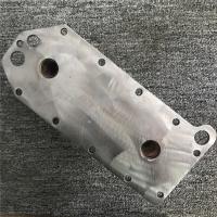 China Excavator PC360-7 6D114 Engine Oil Radiator Core Side Cover Cummins Engine Parts for sale