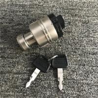 China Kobelco Excavator Lock Key Switch E235 SK200/210/SK250-260/350-8 Super 8 Start Ignition Switch for sale