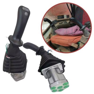 China Doosan DH225-7 DH225-9 Operating Rod Assembly Excavator Fittings Joystick Handle Rubber Dust Cover for sale