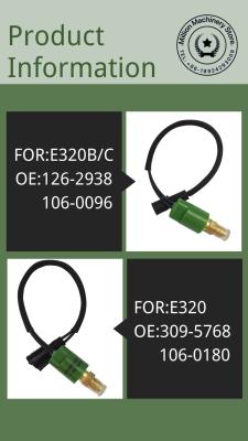 China 126-2938 106-0096 Pressure Swich Sensor 106-0180 309-5768 For erpiller E320 E320B/C Circular Plug for sale