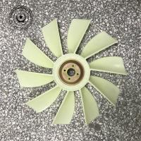 China Kobelco Excavator Engine Parts SK75-8 Fan Blade 4LE2 Isuzu 4 Holes 10 Leaves Accessories for sale
