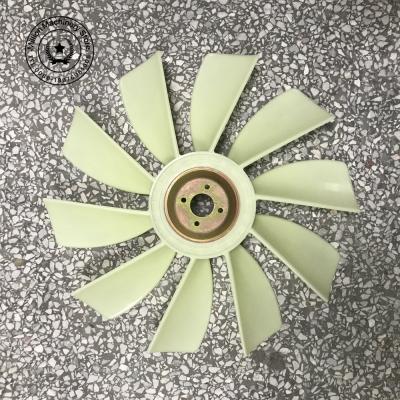 China Kobelco Excavator Engine Parts SK75-8 Fan Blade 4LE2 Isuzu 4 Holes 10 Leaves Accessories for sale
