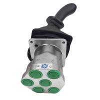 China OEM Excavator Hydraulic Parts Joystick For Doosan DH225-7 DH225-9 Handle Rubber Dust Cover for sale
