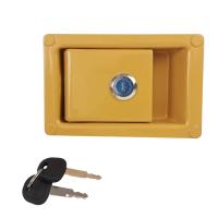 China Excavator Hydraulic Pump Side Door Latch 11*17CM Side Cover Lock For KATO KOMATSU KOBLCO for sale