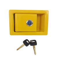 China Excavator Hydraulic Pump Side Door Latch 11*17CM Side Cover Lock For KATO KOMATSU KOBLCO for sale