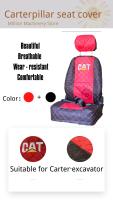China HYUNDAI Seat Cushion Excavator Seat Cover For ERPILLAR DOOSAN HIACHI KATO KOBELCO SUMITOMO for sale