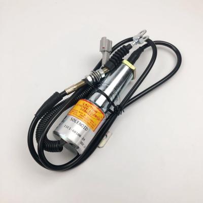China R200-5R215-7 R215-9 Hitachi Excavator Accessories Mitsubishi Flameout Solenoid Valve for sale