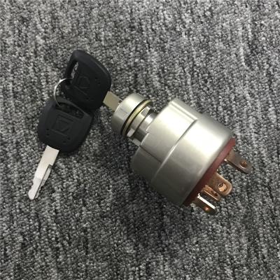 China XCMG Excavator Electrical Parts XE60D/XE135B/D/ XE150D/XE210/XE370D/XE200DA Ignition Switch for sale