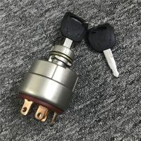 China XCMG Excavator Electrical Parts XE60D/XE135B/D/ XE150D/XE210/XE370D/XE200DA Ignition Switch for sale