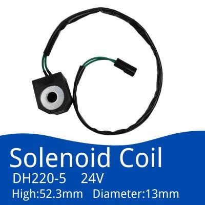 China Soleniod Coil For Doosan Daewoo Excavator DH150/220/225/300-5-7-9 24V for sale
