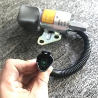 China 1756ES-12SUC11B1S5 Suitable For Komatsu PC18 Excavator Flameout Switch Solenoid Valve Flameout Controller for sale