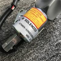 China 1756ES-12SUC11B1S5 Suitable For Komatsu PC18 Excavator Flameout Switch Solenoid Valve Flameout Controller for sale