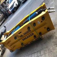 China SB140 hydraulic Excavator Vibro Hammer 18 26 Ton For Komatsu Hitachi Sumitomo Hyundai for sale