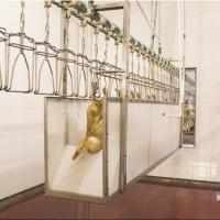 China 100 KG Automatic Chicken Slaughtering Machine for Fast and Precise Poultry Processing for sale