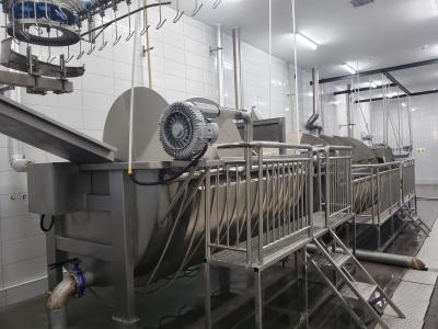 China Hot-selling Poultry Chilling Slaughtering Equipment Pre-chiller Machine for Poultry Chicken Halal Butcher Equipment for sale