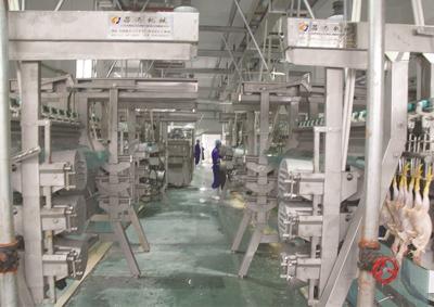 China Installation Engineers for Overseas Service in Stainless Steel Poultry Processing Line for sale