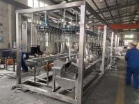 China Automatic Halal Chicken Slaughtering Machine Stainless Steel 500 Chickens Per Hour Compact Line with Bearin for sale