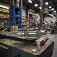 China Custom 220 760-285 Hydraulic Cylinder For Metallurgical Engineering Transmission Side for sale