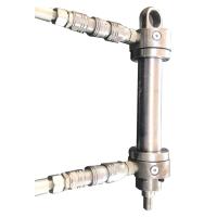 China 50mm Bore 35-200mm Stroke Double Acting Hydraulic Cylinder High Temp for sale