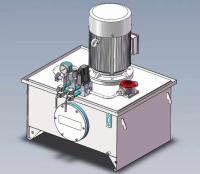 China T Structure Custom Hydraulic Station Based On Drawings Samples For Engineering Machinery for sale