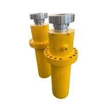China Hydraulic Telescopic Multi Stage Cylinder Custom For Vulcanizing Machines for sale
