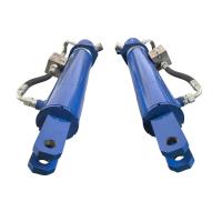 China High-Cycle Hydraulic Cylinder for Valve Control 125mm Tube Diameter for sale