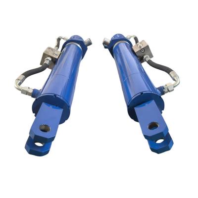 China High-Cycle Hydraulic Cylinder for Valve Control 125mm Tube Diameter for sale
