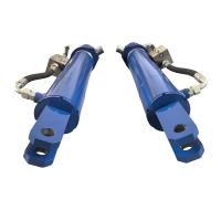 China High-Cycle Hydraulic Cylinder for Valve Control 125mm Tube Diameter for sale
