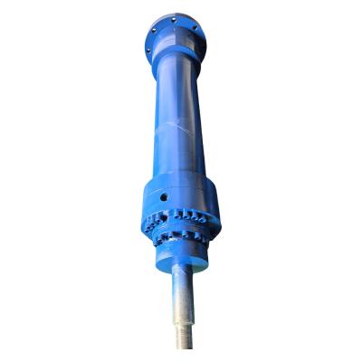 China 25MPa Single Acting Hydraulic Cylinder with Hard Chrome Plated Piston Rod for sale