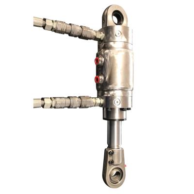 China 80-56-90 Telescopic Hydraulic Cylinder Water-Cooled 10MPa Heavy-Duty for sale