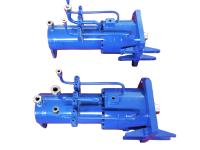 China Custom Hydraulic Cylinder 100mm Bore 125mm Tube 40mm Stroke for sale