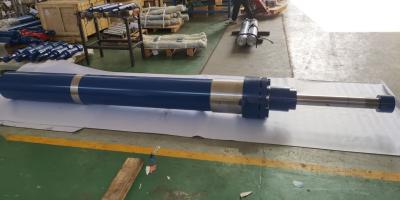 China CLTA Single-Acting Steel Long Stroke Line Return Hydraulic Cylinders for sale