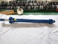 China CDH1 MP5 Extendable Multi-stage Double Ear Steel Hydraulic Cylinder with Hard Chrome Plated Piston Rod 1550mm Stroke for sale