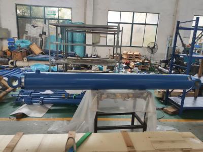 China Heavy Duty Mill Type Hydraulic Cylinder with 160mm Bore ISO 6022 Standard and Position Feedback for sale