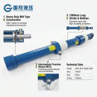 China CDH1 MT4 Intermediate Trunnion Hydraulic Cylinder 100mm Bore 1000mm Stroke Mill Duty Hydraulic Ram For Steel Industry for sale