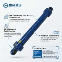 China CDH1 MP5 Mill Type Hydraulic Cylinder 160/90-1700 Heavy Duty ISO 3320 Standard 250Bar High Pressure Double Acting Hydraulic Ram for sale