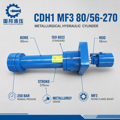 China Heavy Duty High Temperature CDH1 MF3 80-56-270 Mill Type Double Acting Metallurgical Hydraulic Cylinder for Rolling Mill Continuous Casting Furnace Equipment for sale