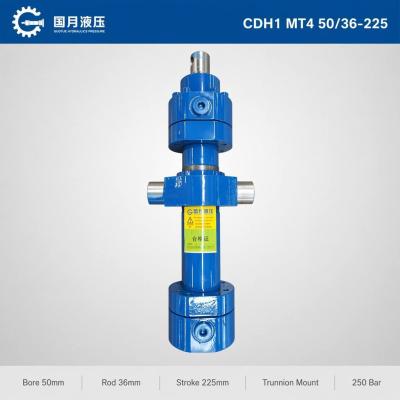 China Trunnion Mount CDH1 MT4 50-36-225 Industrial Grade Chrome Plated Rod Double Acting Mill Type Metallurgical Hydraulic Cylinder for Rolling Mill Auxiliary Positioning Equipment for sale
