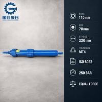 China Factory Direct CGH1 MT4 110-70-220 Double Rod Through Rod Trunnion Mount Equal Force Bidirectional Mill Type Metallurgical Hydraulic Cylinder for Steel Mill Synchronization Equipment for sale