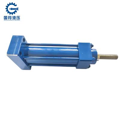 China Double Acting Tie Rod Hydraulic Cylinder with Hard Chrome Plated Rod and Customized Dimensions for sale