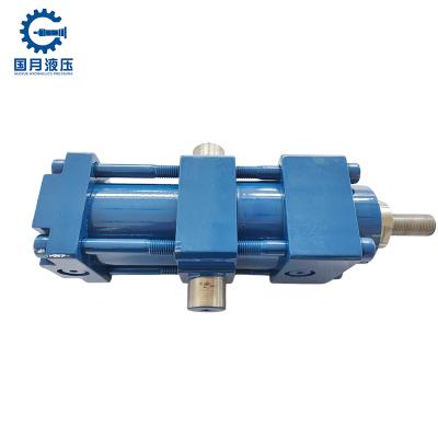 China Double Acting Tie Rod Hydraulic Cylinder with Hard Chrome Plated Rod and 10MPa-31.5MPa Pressure for sale