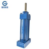 China Double Acting Tie Rod Hydraulic Cylinder with Hard Chrome Plated Rod and Carbon Steel Body for sale