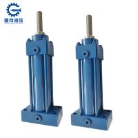 China Medium Pressure Tie Rod Hydraulic Cylinder with Double Acting Design and Customizable Bore Sizes for sale