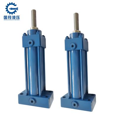 China Medium Pressure Tie Rod Hydraulic Cylinder with Double Acting Design and Customizable Bore Sizes for sale