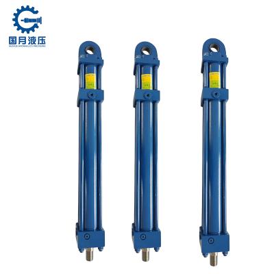 China Medium Pressure Double Acting Hydraulic Cylinder Tie Rod Frame Series for sale
