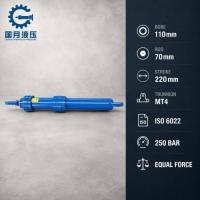 China Heavy Duty Mill Cylinder with 250 Bar Pressure Rating Hard Chrome Plated Piston Rod and ISO 6022 / DIN 24333 Standard for sale
