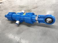 China Precision Engineered CDH1 MP5 140-90-300 Self-aligning Spherical Clevis Base Mount Chrome Plated Piston Rod Metallurgical Hydraulic Cylinder for Steel Plant Continuous Casting Ladle Turret Machinery for sale